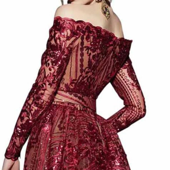 MNM Couture | Dresses | Mnm Couture 244 Evening Dress Purple Size 0 ...